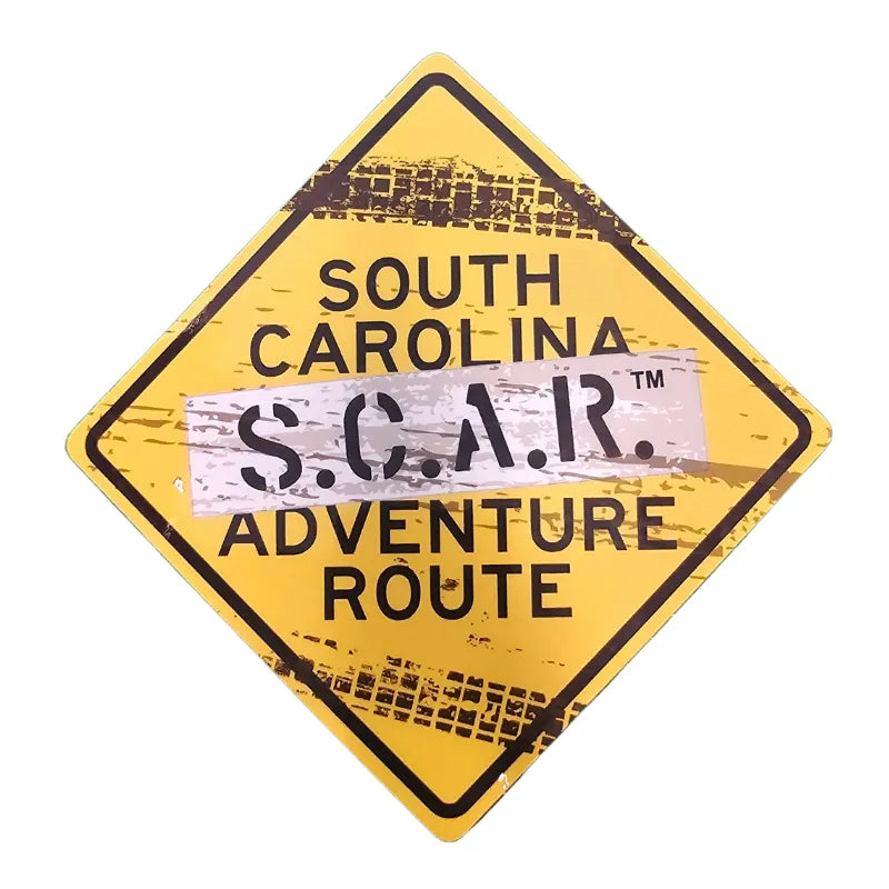 South Carolina Adventure Route (SCAR) Sticker - Motorcycle Camping Gear