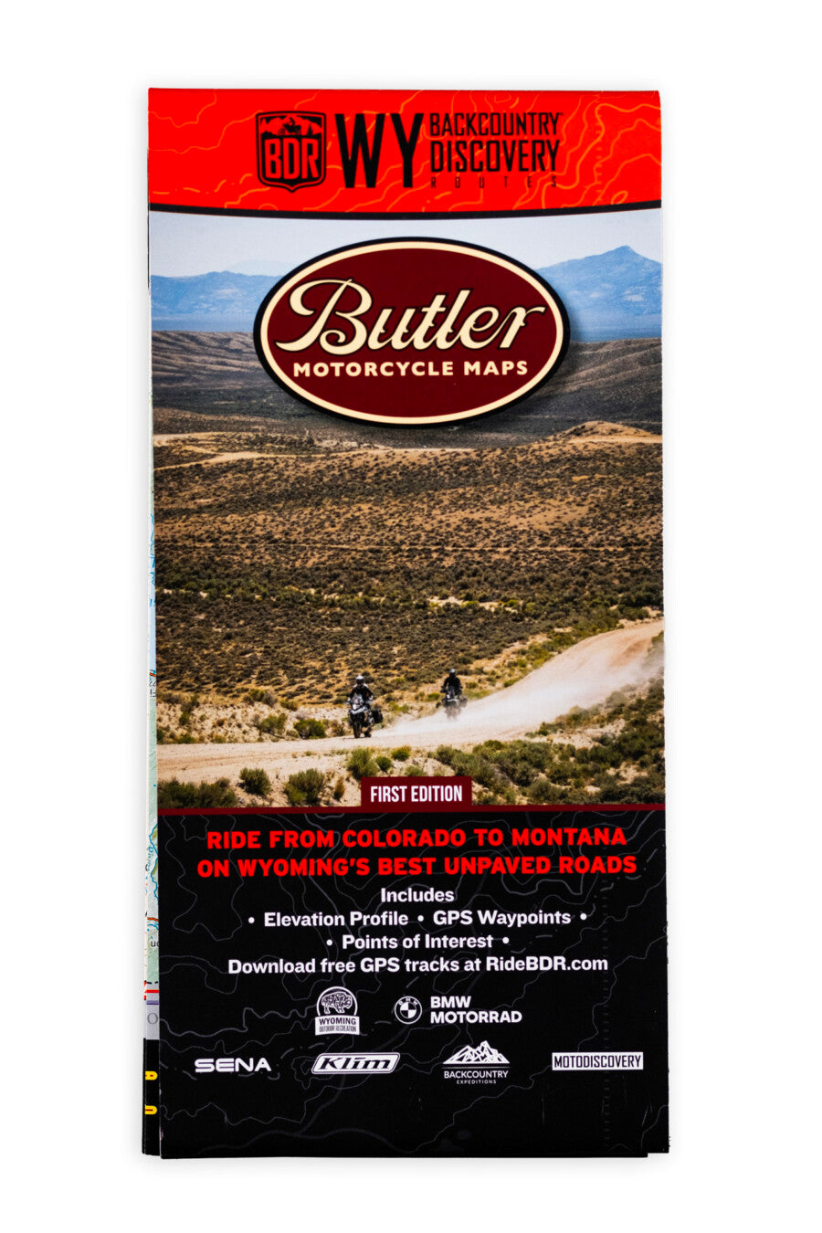 Butler Maps | Wyoming Backcountry Discovery Route (WYBDR) - Motorcycle ...