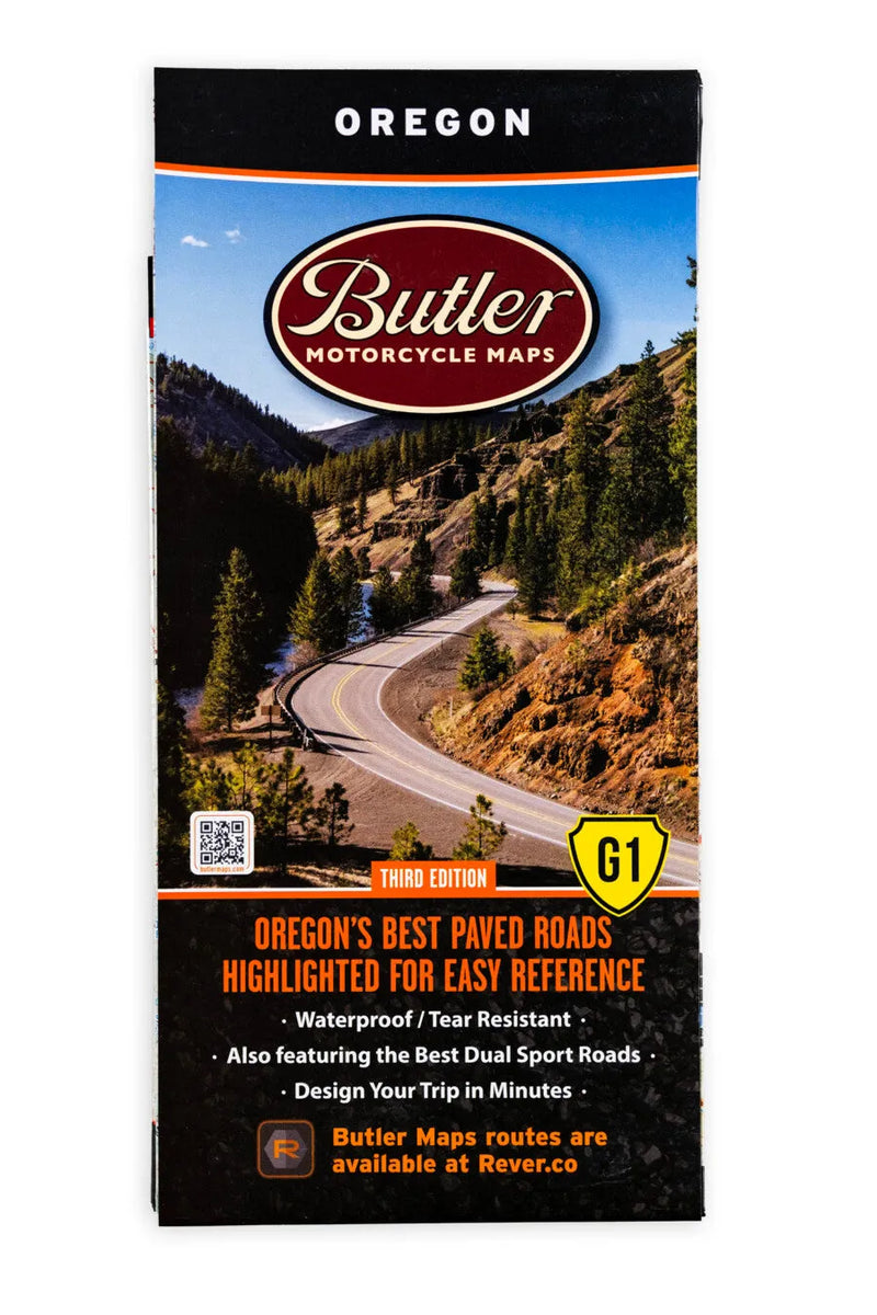 Butler Maps | Oregon G1 Map 3rd Edition – Moto Camp Nerd