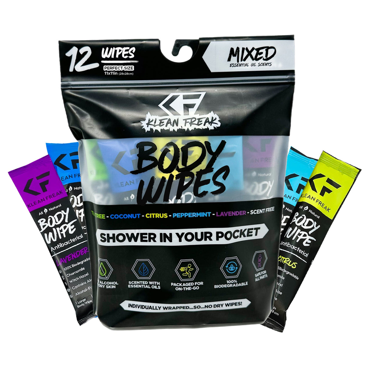 Body Wipe - 12 Pack – Moto Camp Nerd