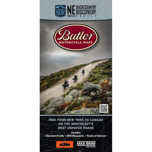 Butler Motorcycle Map | Butler Maps | Northeast Backcountry Discovery ...