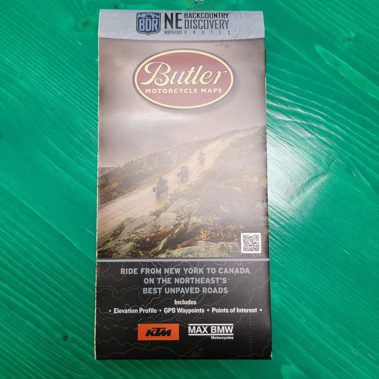 Butler Maps | Northeast Backcountry Discovery Route (NEBDR) Map ...