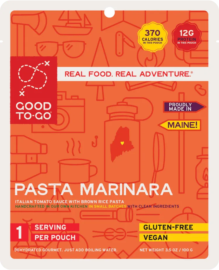 Good To-Go | PASTA MARINARA – Moto Camp Nerd